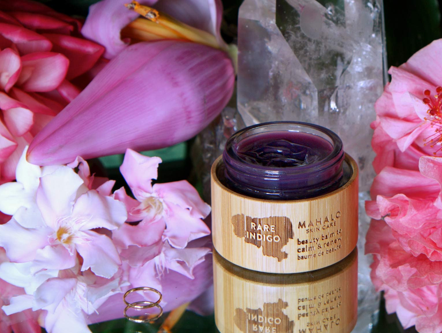 The RARE INDIGO beauty balm to calm & renew| MAHALO Skin Care