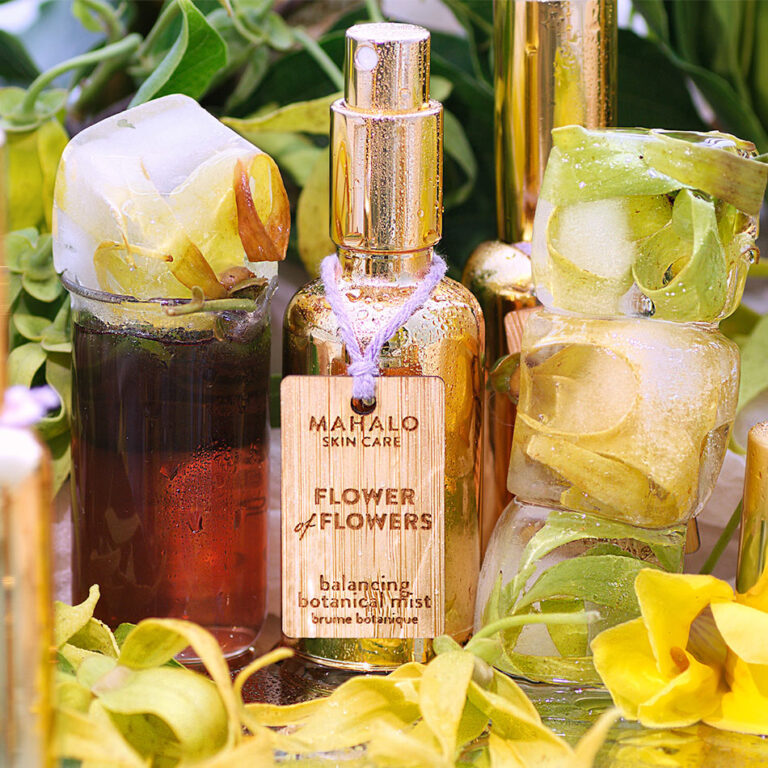 The FLOWER of FLOWERS balancing botanical mist | MAHALO Skin Care